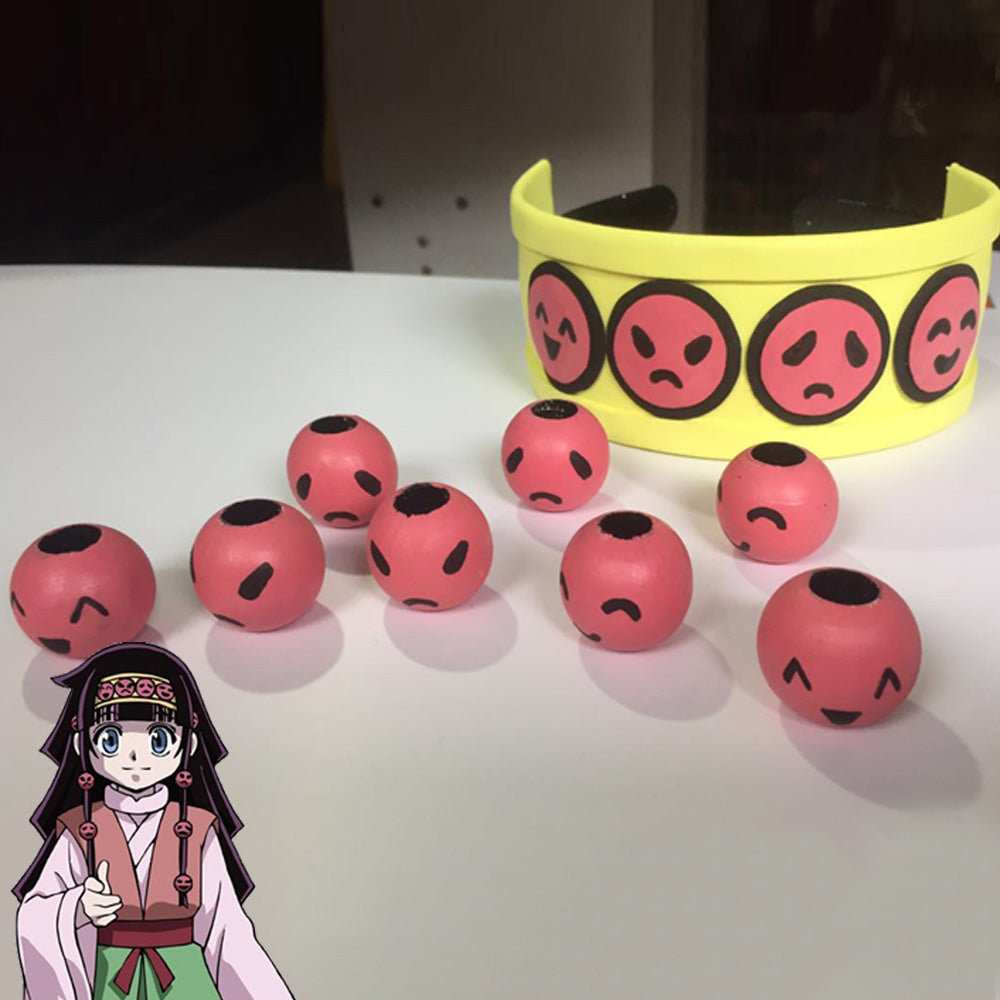 Hunter X Hunter Alluka Zoldyck Headwear And Beads Cosplay Accessory Pr
