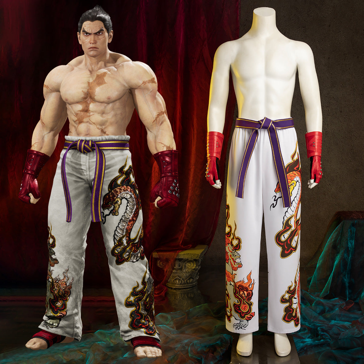 Tekken 8 Kazuya Mishima Cosplay Costume – Gcosplay
