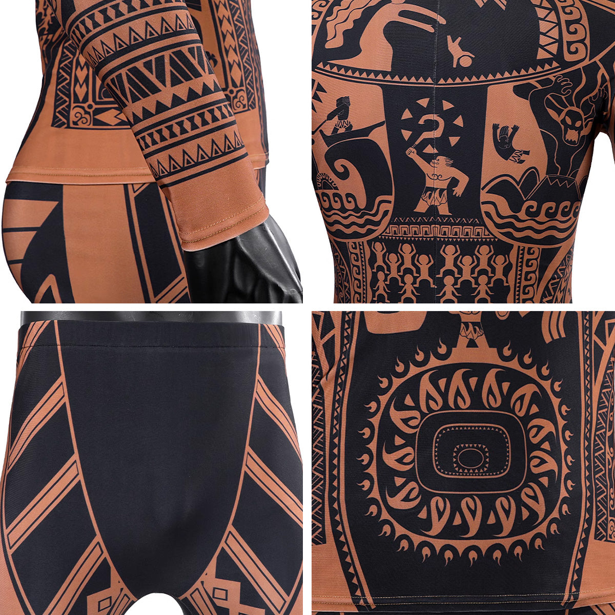 Disney Movie Moana Maui Premium Edition Cosplay Costume – Gcosplay