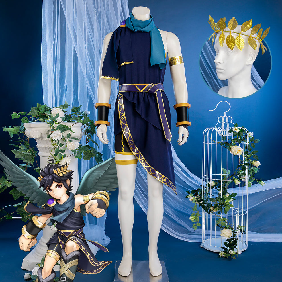 Kid Icarus: Uprising Dark Pit Cosplay Costume – Gcosplay