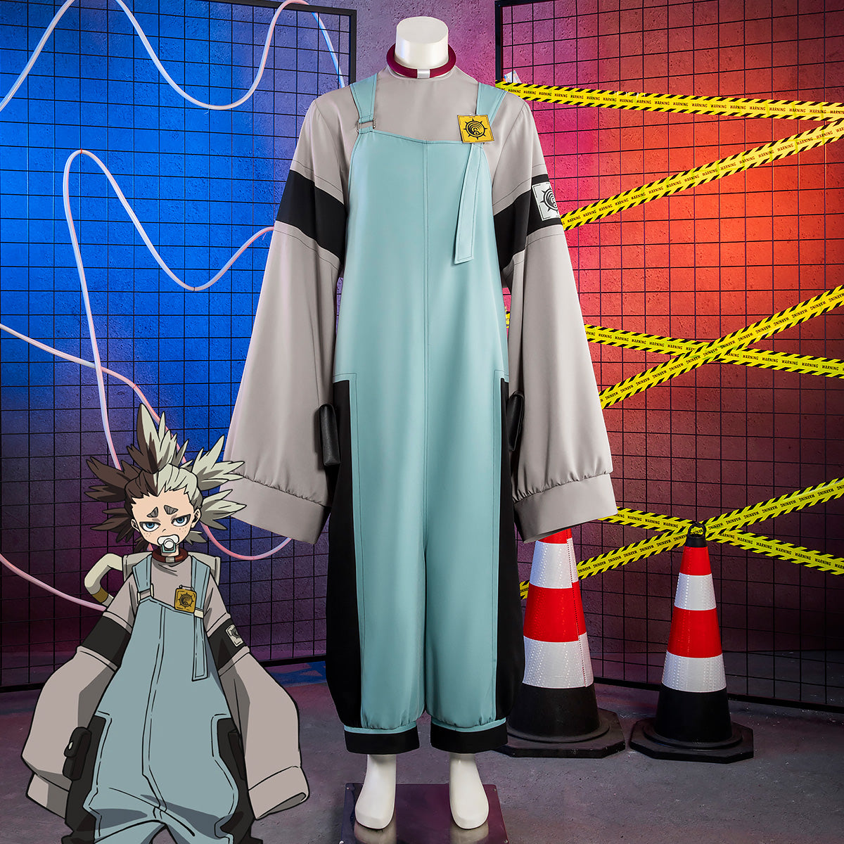 GACHIAKUTA Dear Santa Cosplay Costume – Gcosplay