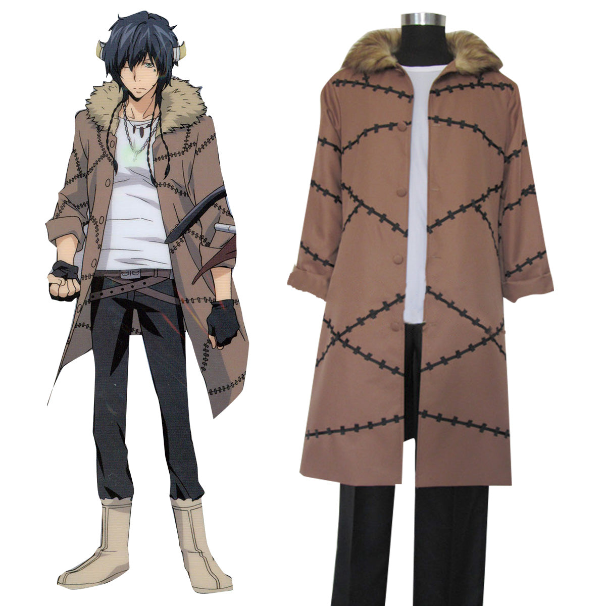 Katekyo Hitman Reborn! Lambo 20 Years Later Cosplay Costume – Gcosplay