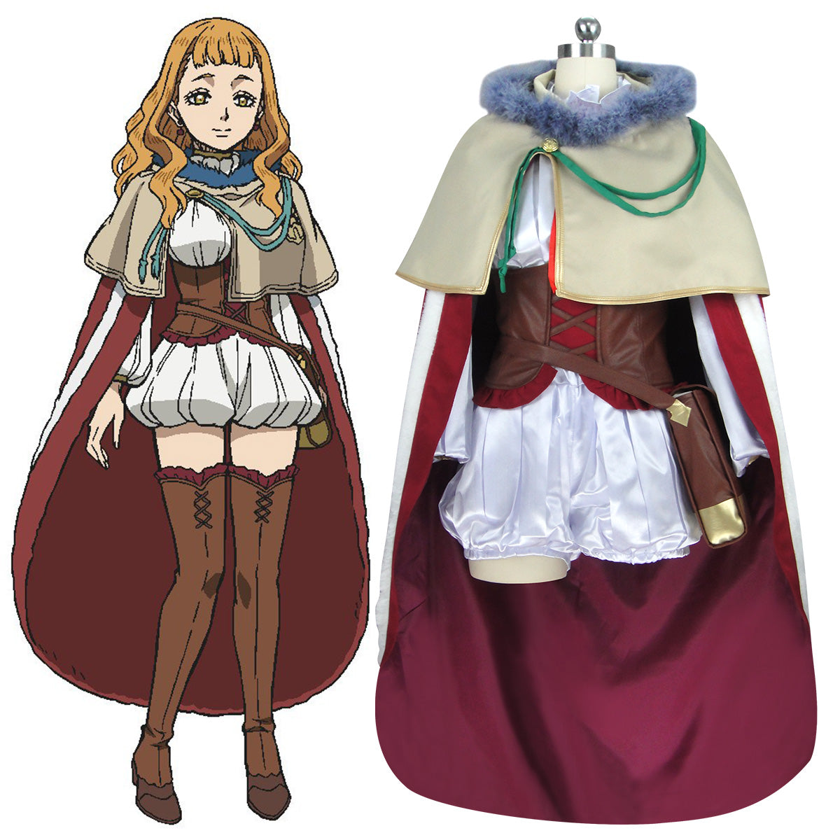 Black Clover Mimosa Vermilion Cosplay Costume – Gcosplay