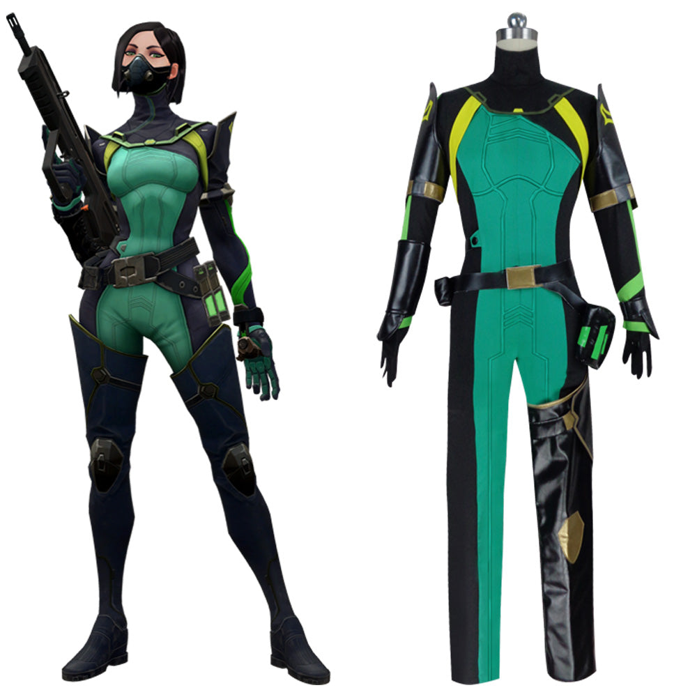 Valorant Viper Halloween Cosplay Costume – Gcosplay
