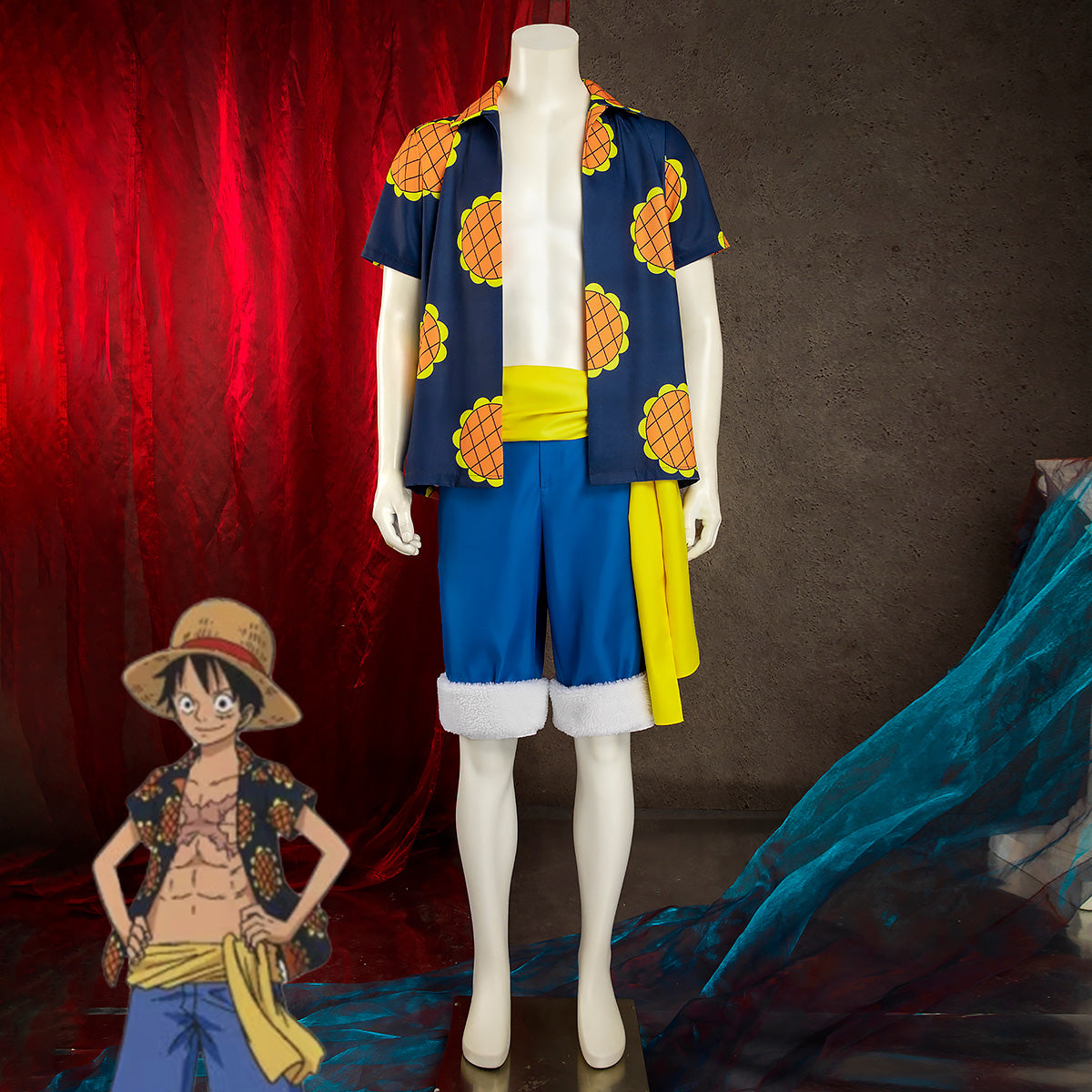 One Piece Lucy Monkey D Luffy Cosplay Costume – Gcosplay