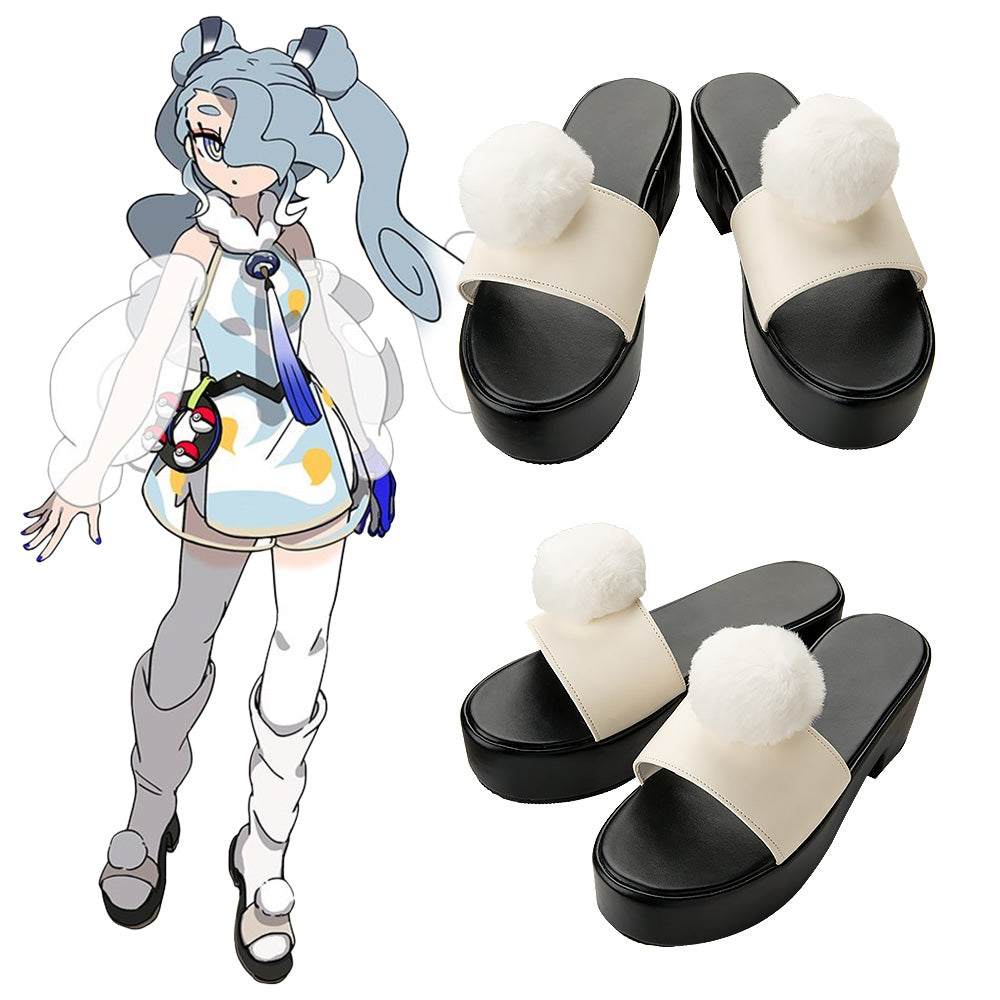 Project Voltage Pokemon X Hatsune Miku Flying-type White Blue Cosplay ...