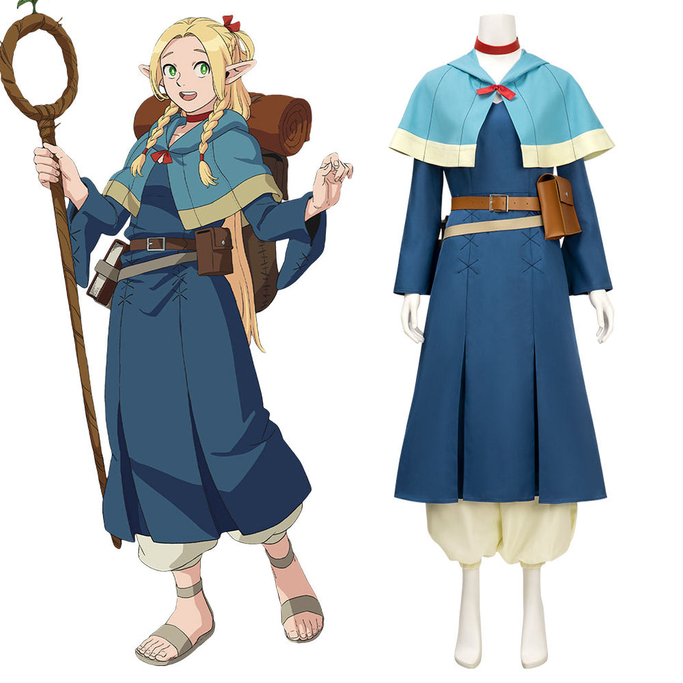 [In stock]Delicious in Dungeon Marcille Cosplay Costume – Gcosplay