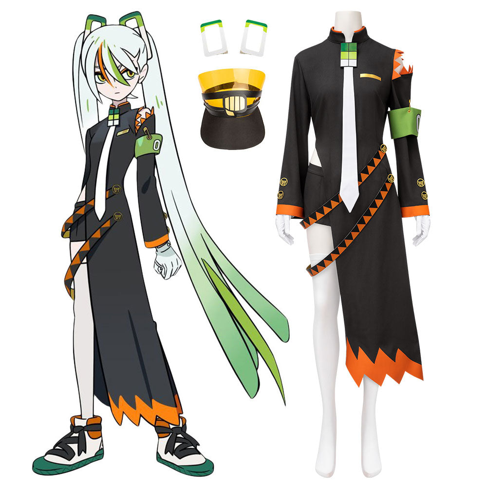 Pokemon feat. Hatsune Miku Project VOLTAGE Fighting Type Cosplay Costu ...