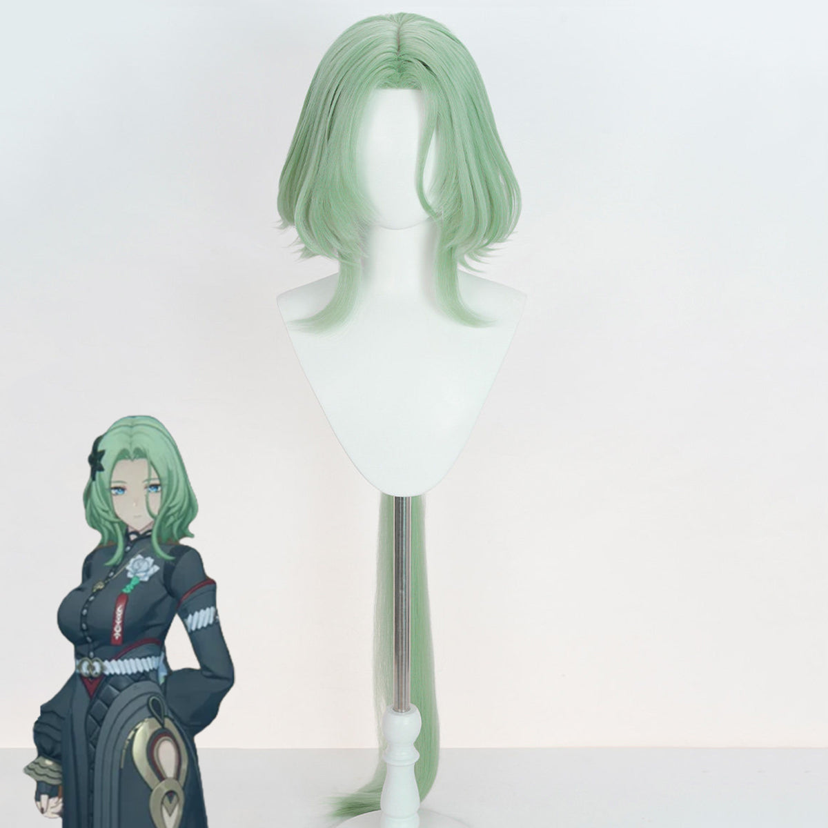 Zenless Zone Zero Obol Squad Isolde Green Cosplay Wig – Gcosplay