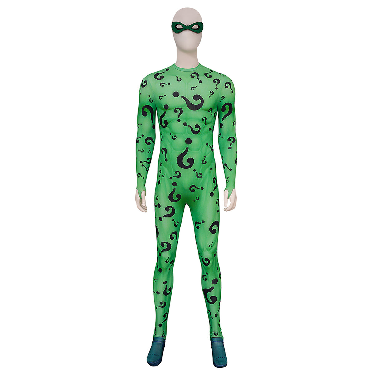 Batman Forever - Riddler Jumpsuit Cosplay Costume – Gcosplay