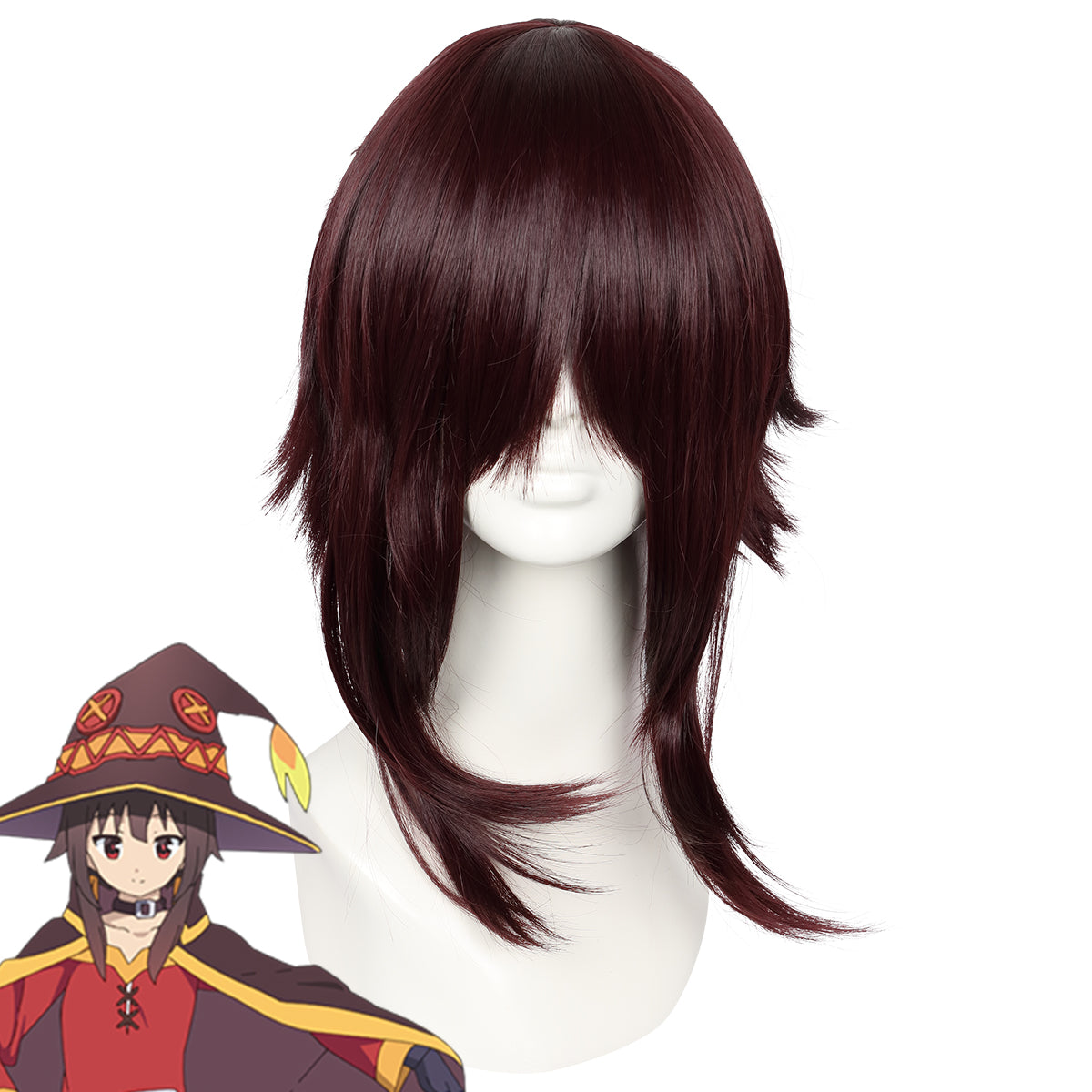 Kono Subarashii Sekai ni Shukufuku o Megumin Cosplay Wig – Gcosplay