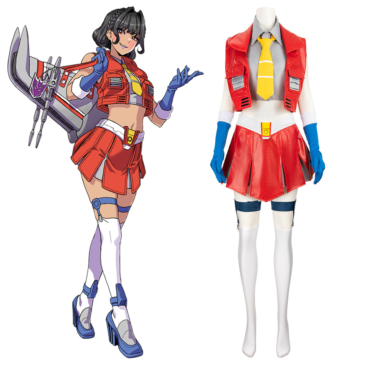 Transformers Female Starscream Cosplay Costume – Gcosplay