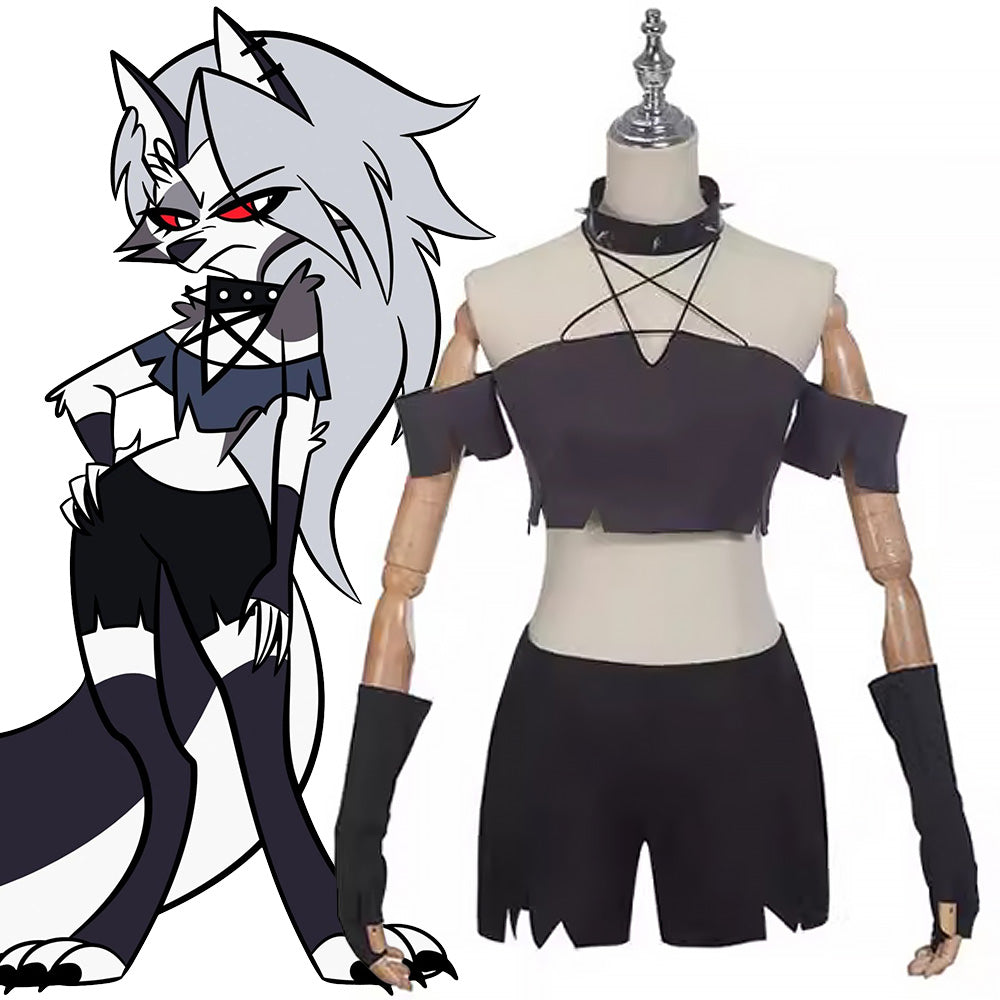 Hazbin Hotel Loona Cosplay Costume – Gcosplay