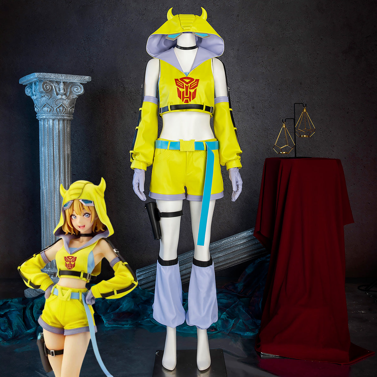 Transformers Female Bumblebee Cosplay Costume – Gcosplay