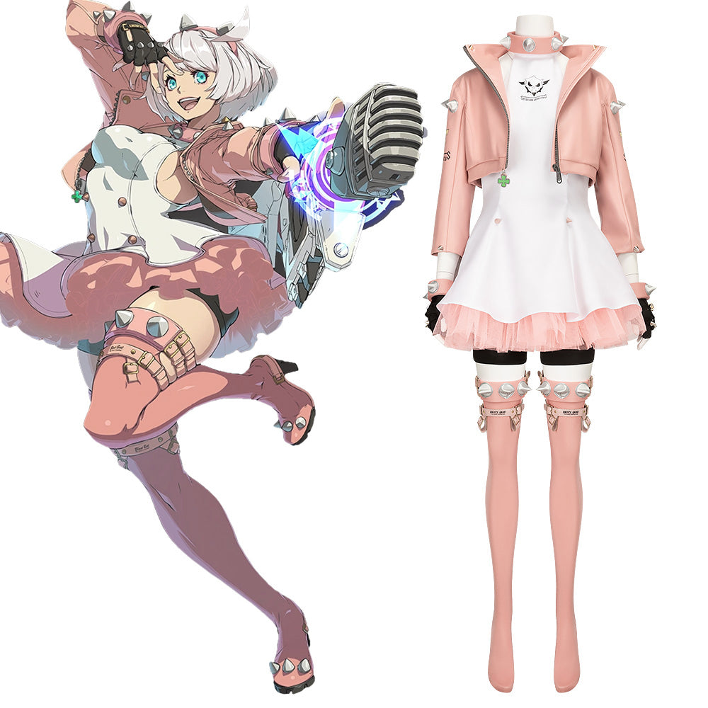 [In stock] Guilty Gear -Strive- Elphelt Valentine Cosplay Costume ...