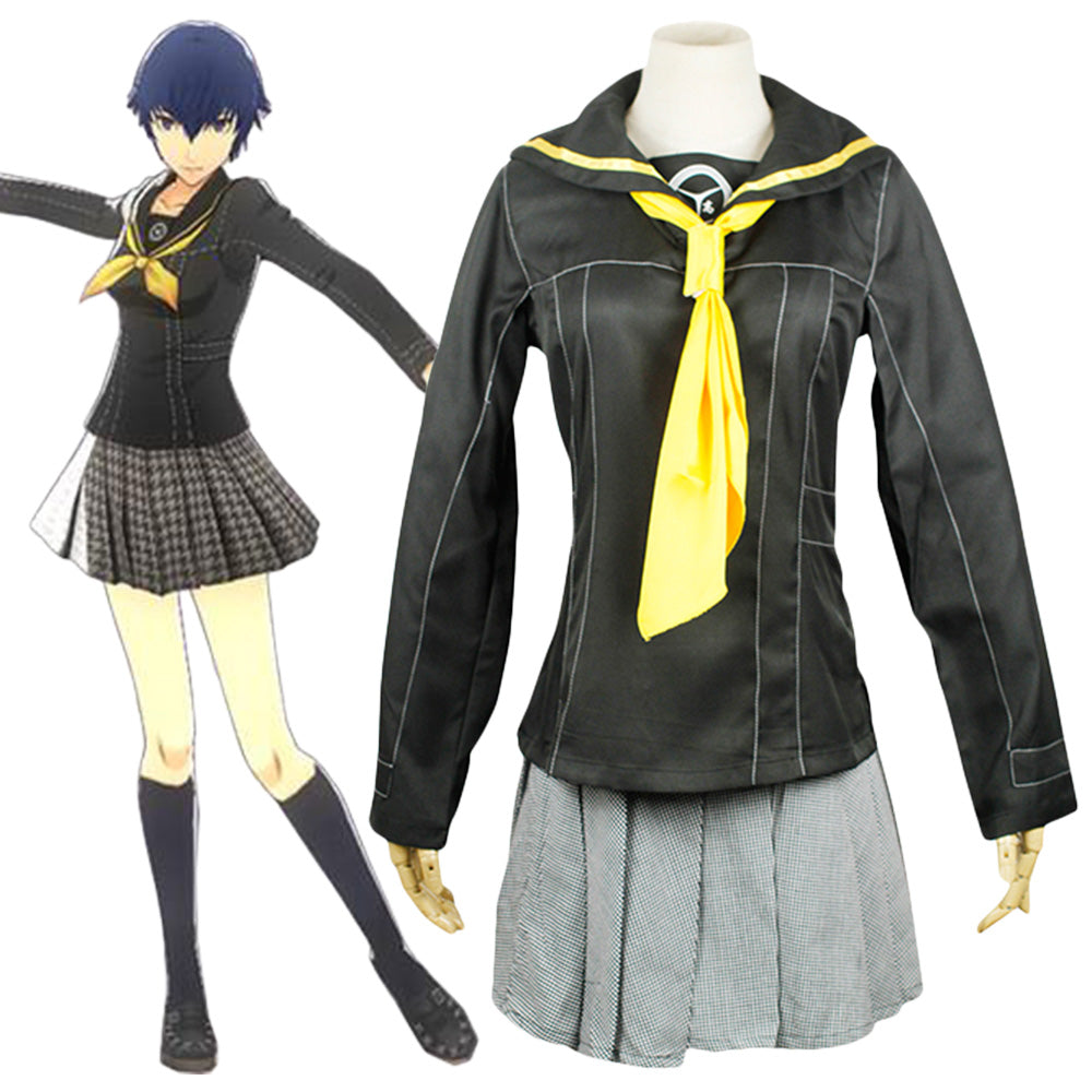 Persona 4 Shin Megami Tensei Shirogane Naoto School Uniform Cosplay Co ...