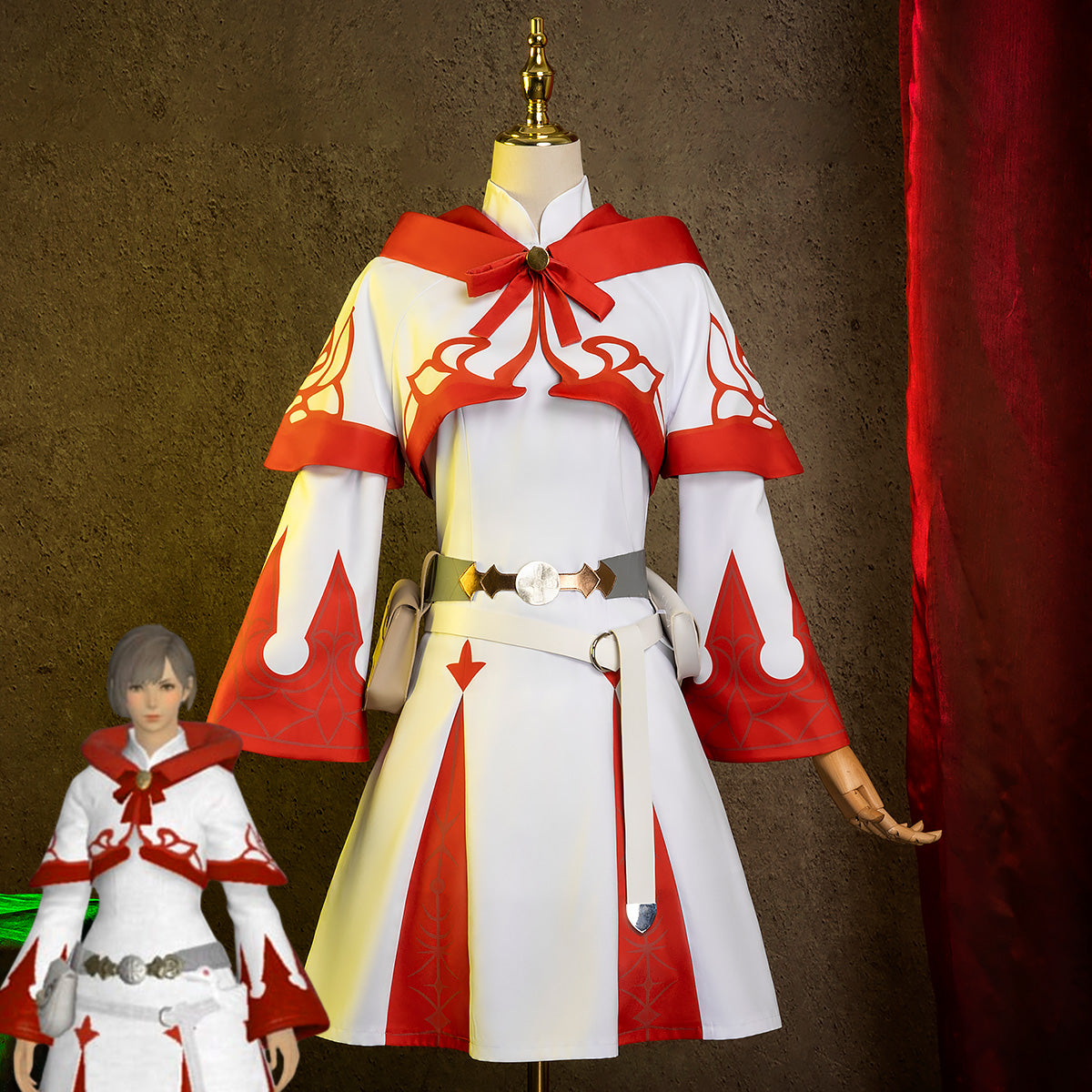 White Mage Clothing Healer's Robe Gamer Escape's Final Fantasy XIV