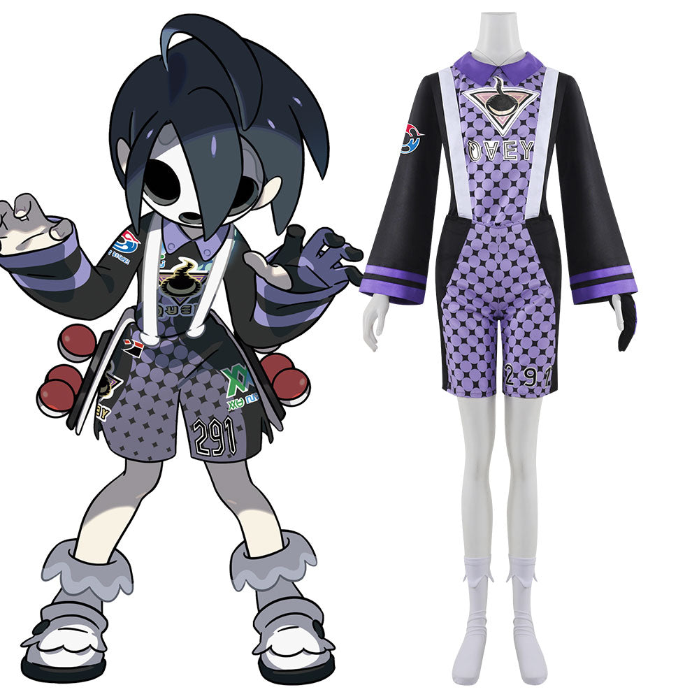 PM PM Sword and Shield Ghost-type Gym Leader Allister Cosplay Costume ...