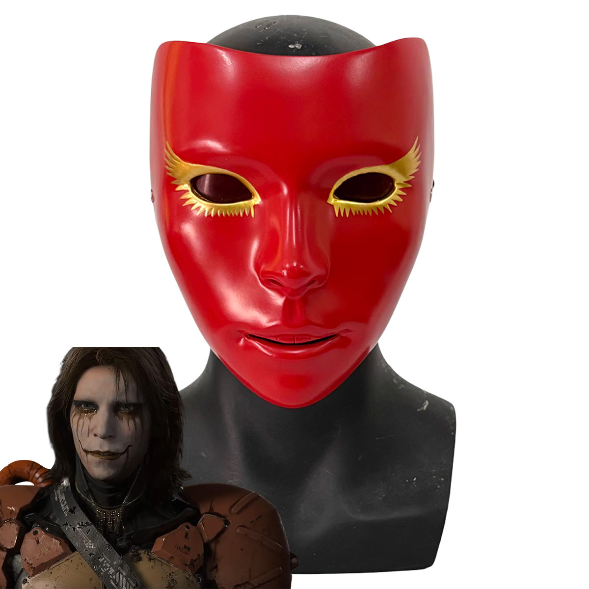 Death Stranding 2: On the Beach Higgs Mask Cosplay Accessory Prop ...