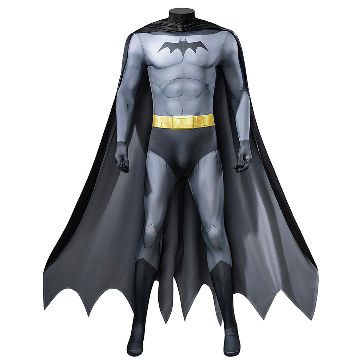 2024 Animation Batman: Caped Crusader Batman Jumpsuit Cosplay Costume ...