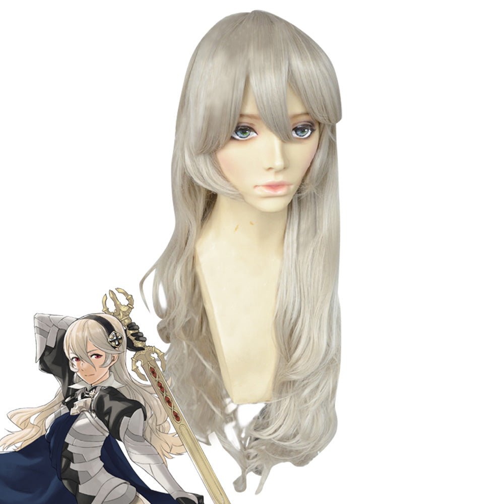 FE Fates if Birthright Conquest Avatar Corrin Grey Cosplay Wig – Gcosplay