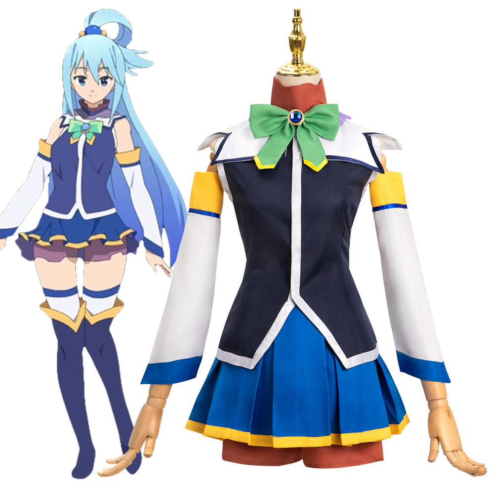 Kono Subarashii Sekai ni Shukufuku o Aqua Cosplay Costume - B Edition ...