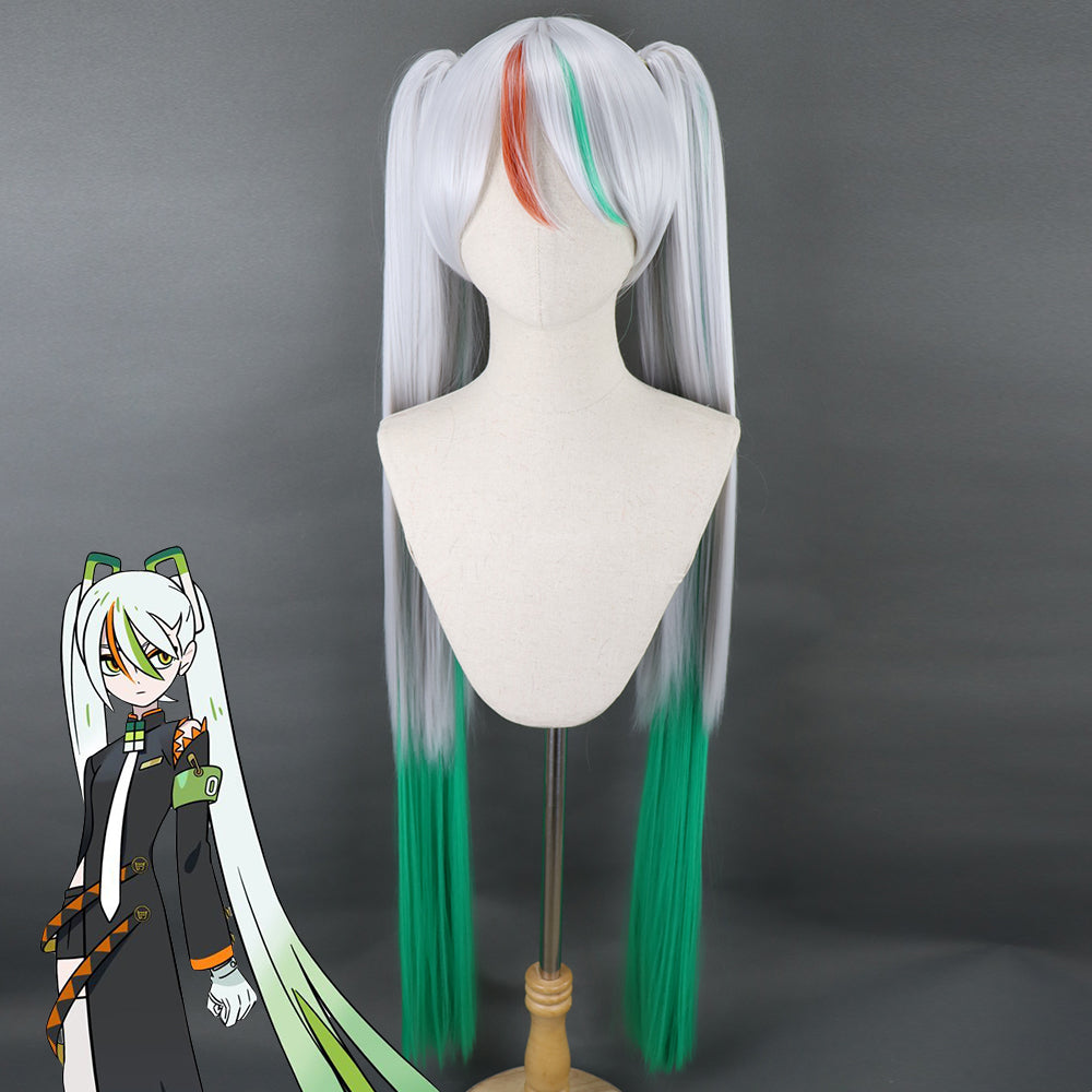 Project Voltage Pokemon X Hatsune Miku Fighting-type Silver Green Cosp ...