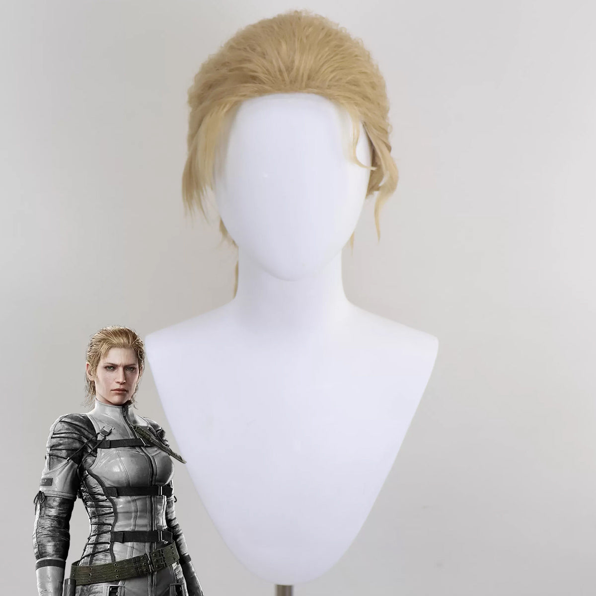 Metal Gear Solid Delta: Snake Eater MGS3 The Boss Golden Cosplay Wig ...