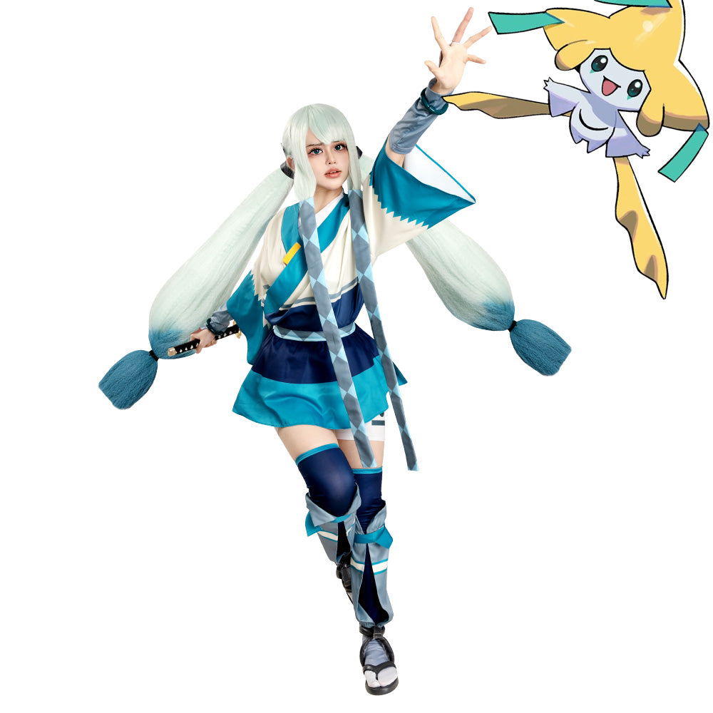 Pokemon feat. Hatsune Miku Project Voltage Steel type Cosplay costume ...