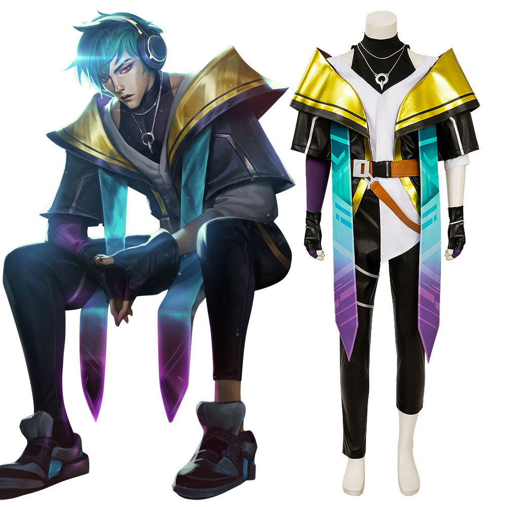 [In stock] League Of Legends LOL HEARTSTEEL Aphelios Cosplay Costume ...