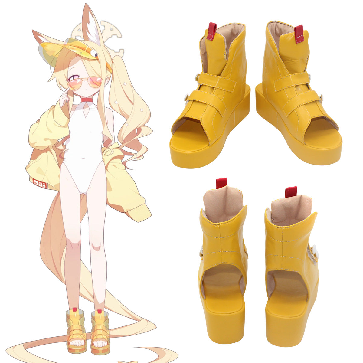Blue Archive Yurizono Seia Cosplay Shoes – Gcosplay