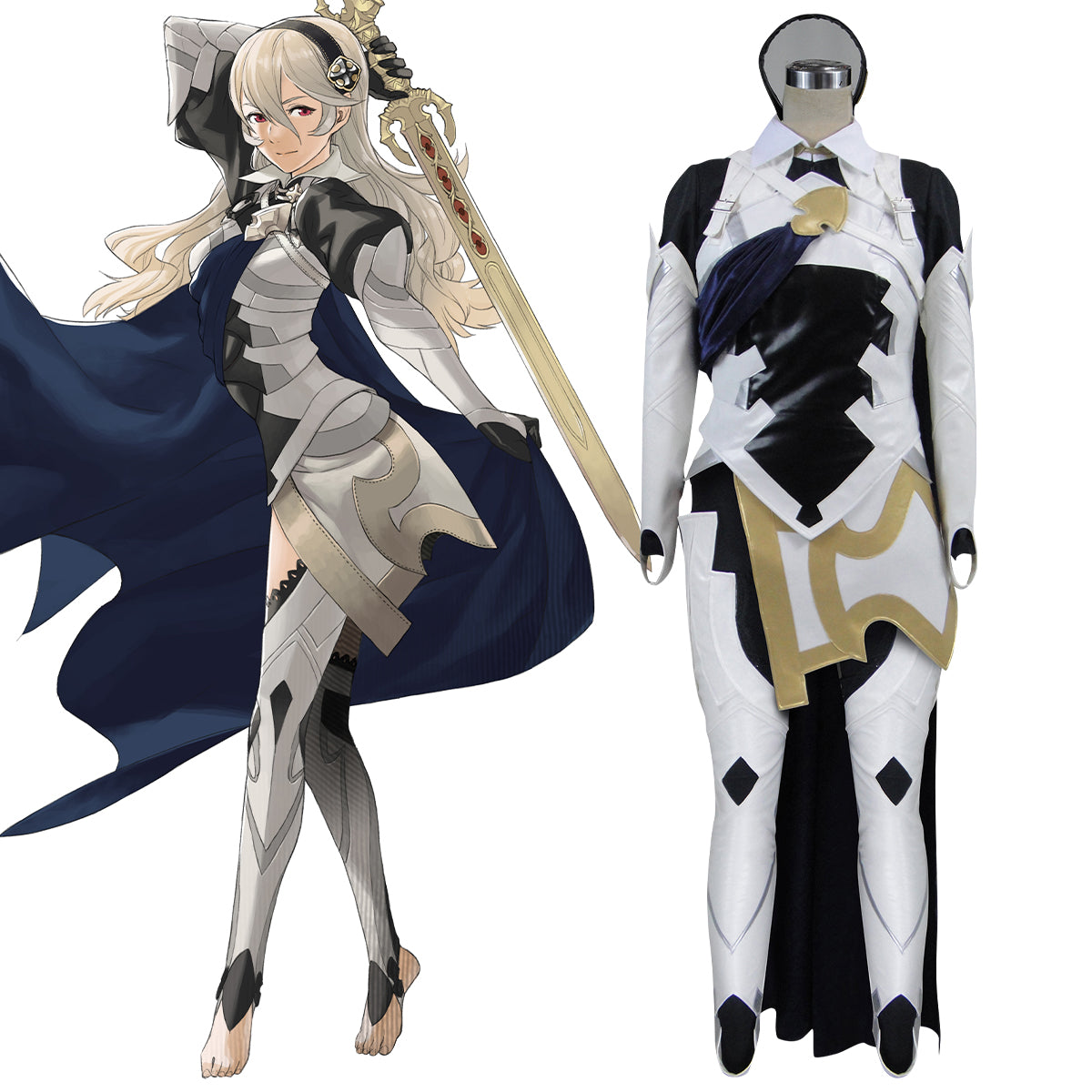 FE Fates if Birthright Conquest Avatar Corrin Cosplay Costume – Gcosplay