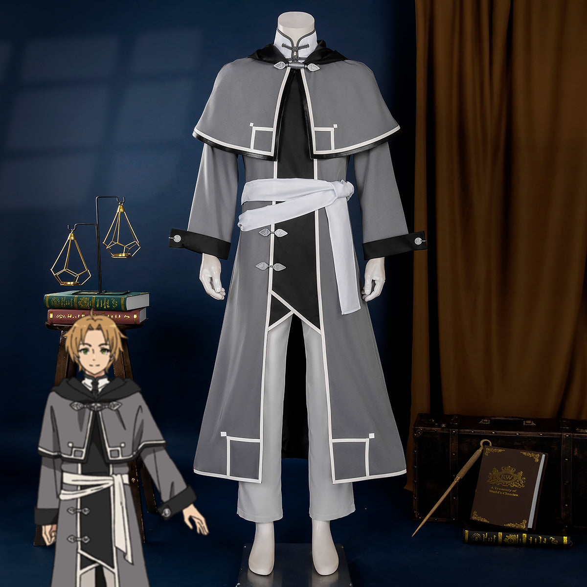 Mushoku Tensei: Jobless Reincarnation Season 3 Rudeus Greyrat Cosplay ...