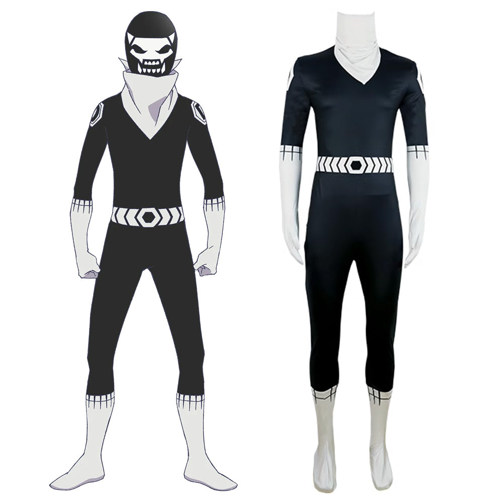 Go! Go! Loser Ranger! Sentai Daishikkaku Footsoldier "D" Cosplay Costu ...