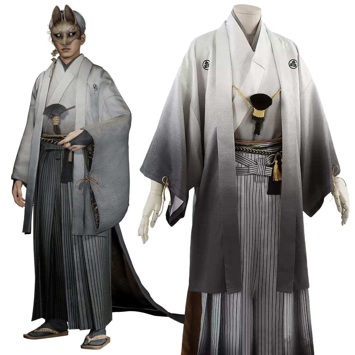 Silent Hill F Kotoyuki Tsuneki Fox Mask Premium Edition Cosplay Costum ...