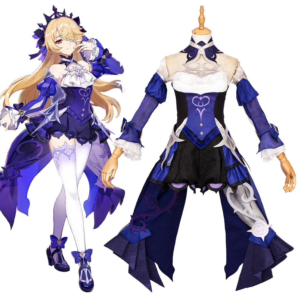 Genshin Impact Fishcl Fischl Ein Immernachtstraum Cosplay Costume ...