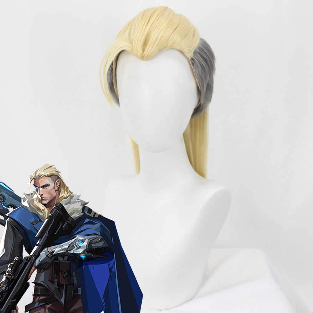 Valorant Sova Golden Cosplay Wig – Gcosplay