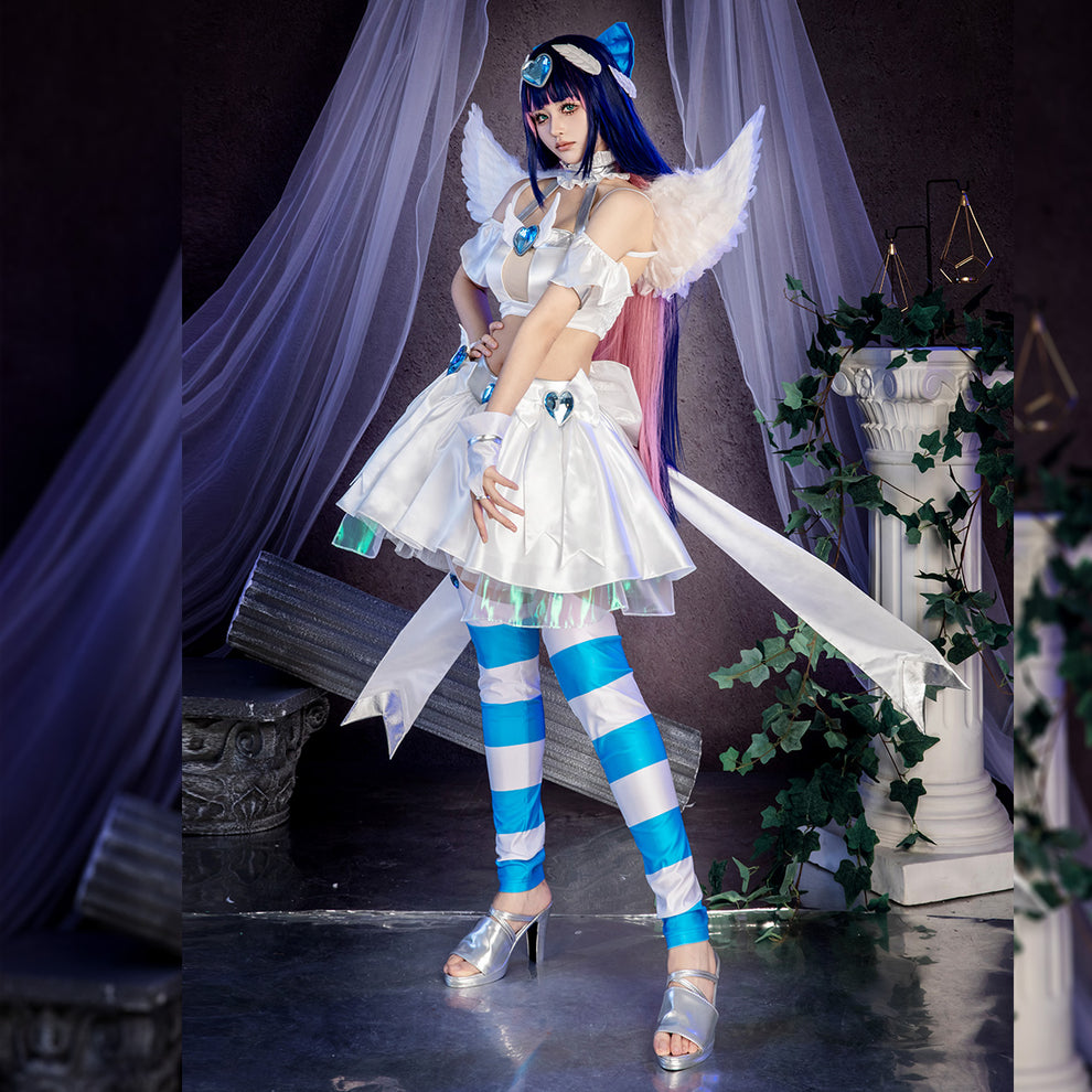 【Pre-Order】New Panty And Stocking with Garterbelt Angel Stocking Cospl ...