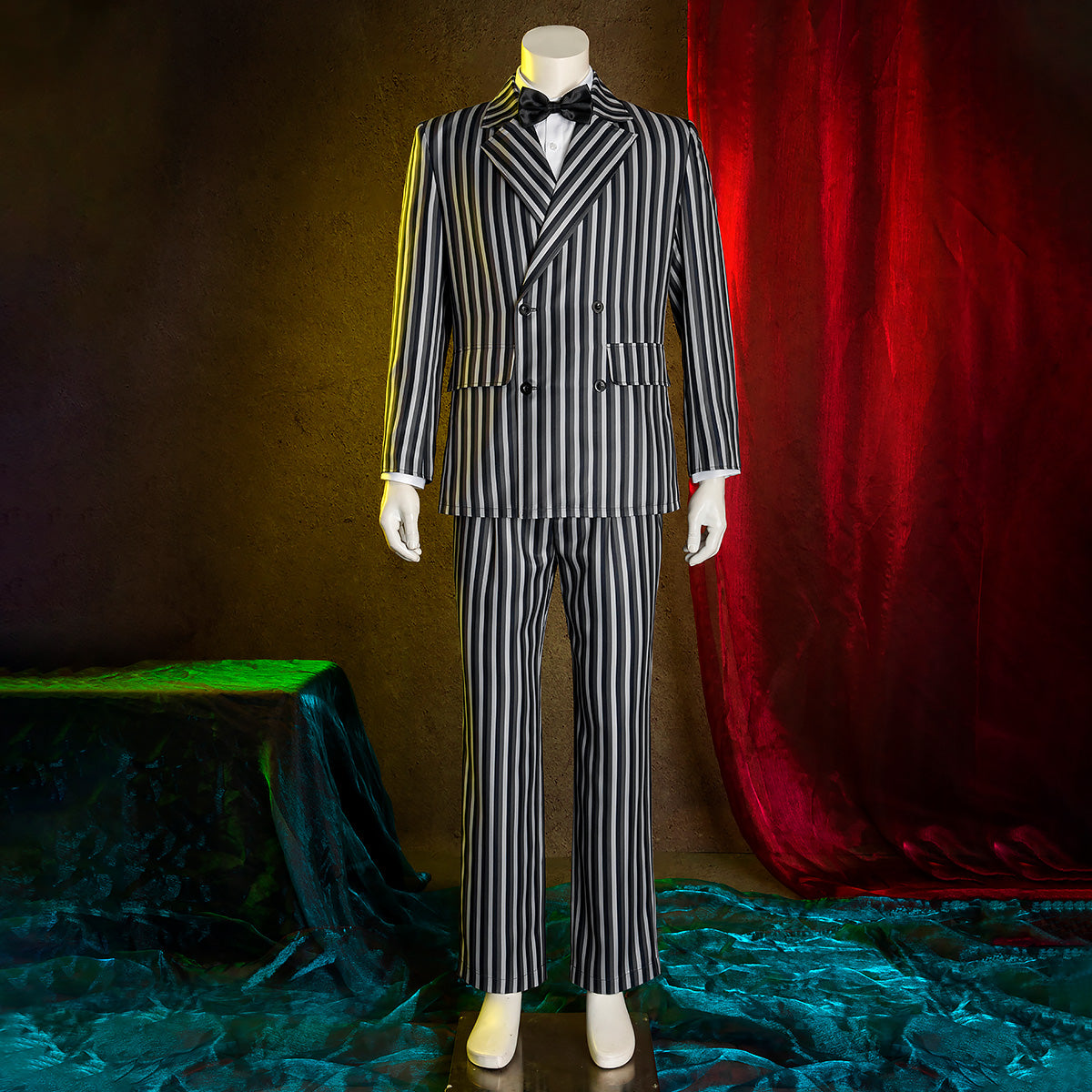 [In stock] The Addams Family Gomez Addams Halloween Cosplay Costume ...