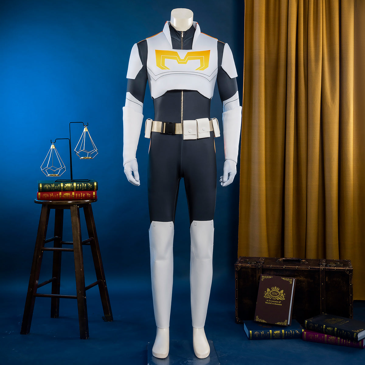 Dispatch Robert Robertson Mecha Man Armor Set Cosplay Costume – Gcosplay