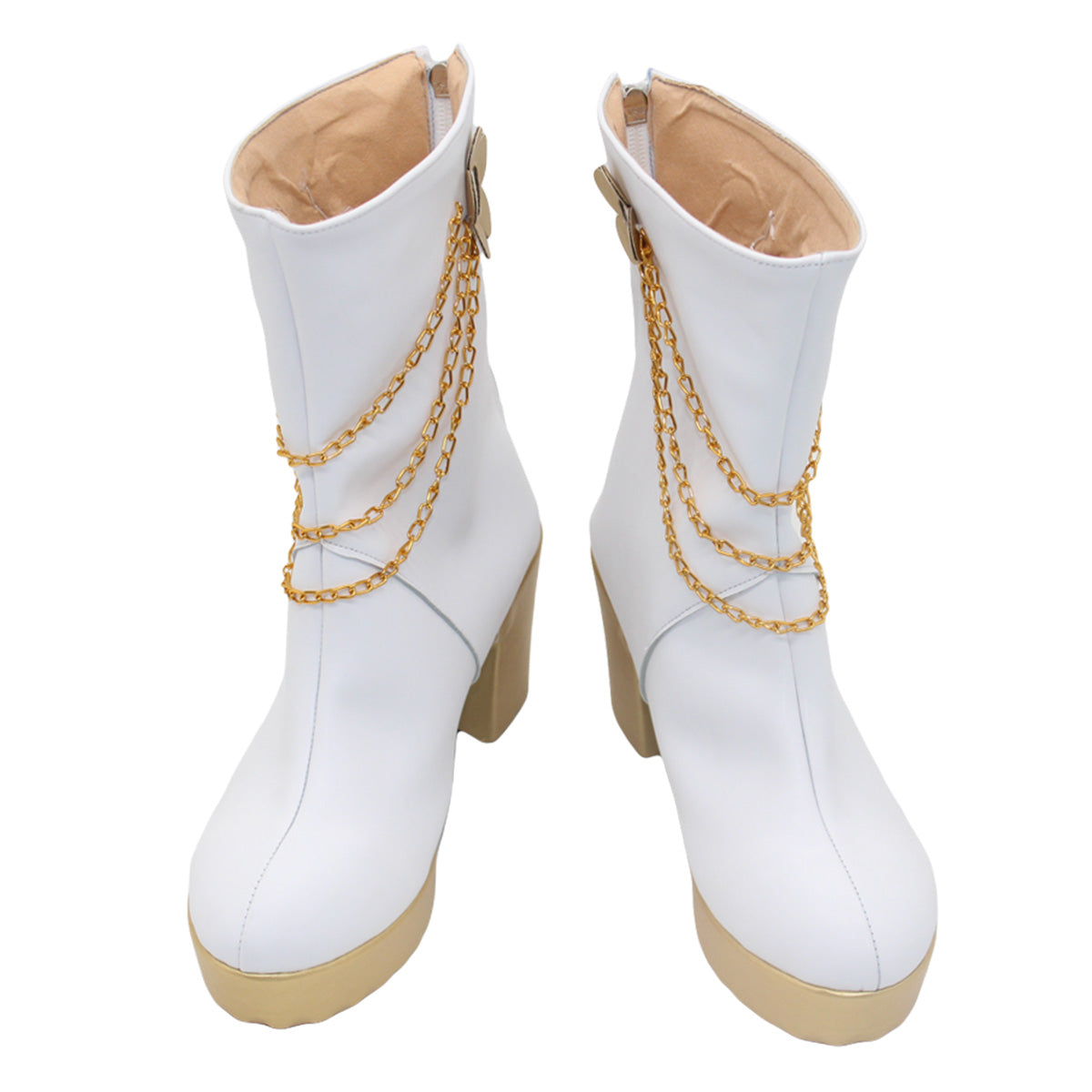 Kpop Demon Hunters What It Sounds Like Mira White Shoes Cosplay Boots – Gcosplay