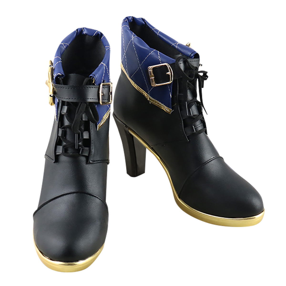 Hololive Vtuber Hoshimachi Suisei Black Cosplay Shoes – Gcosplay