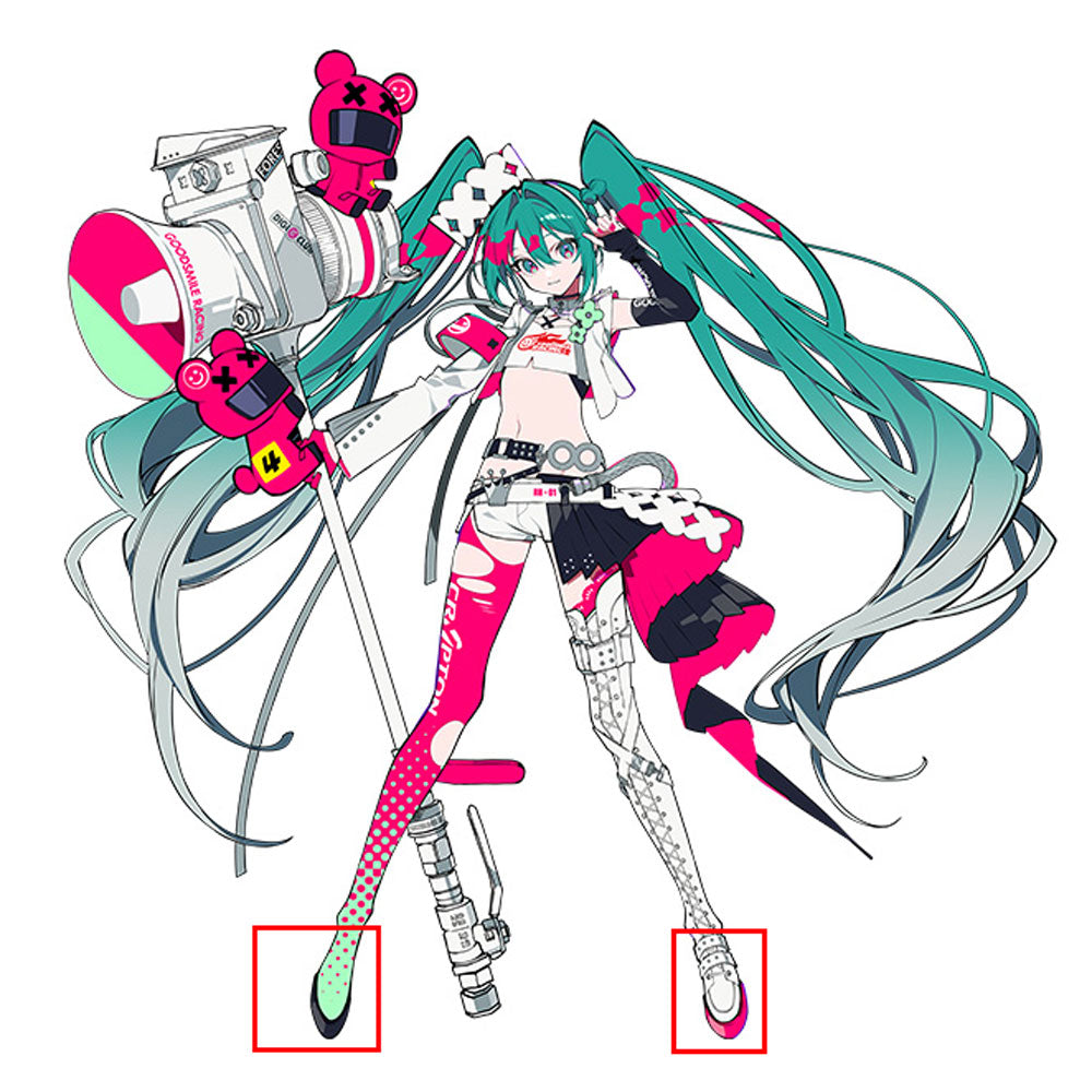 Vocaloid Racing Miku 2025 Hatsune Miku Cosplay Shoes – Gcosplay