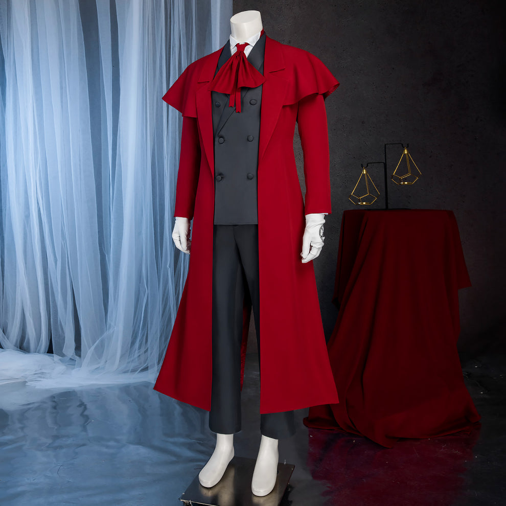 Hellsing Organization Alucard Vampires Cosplay Costume – Gcosplay