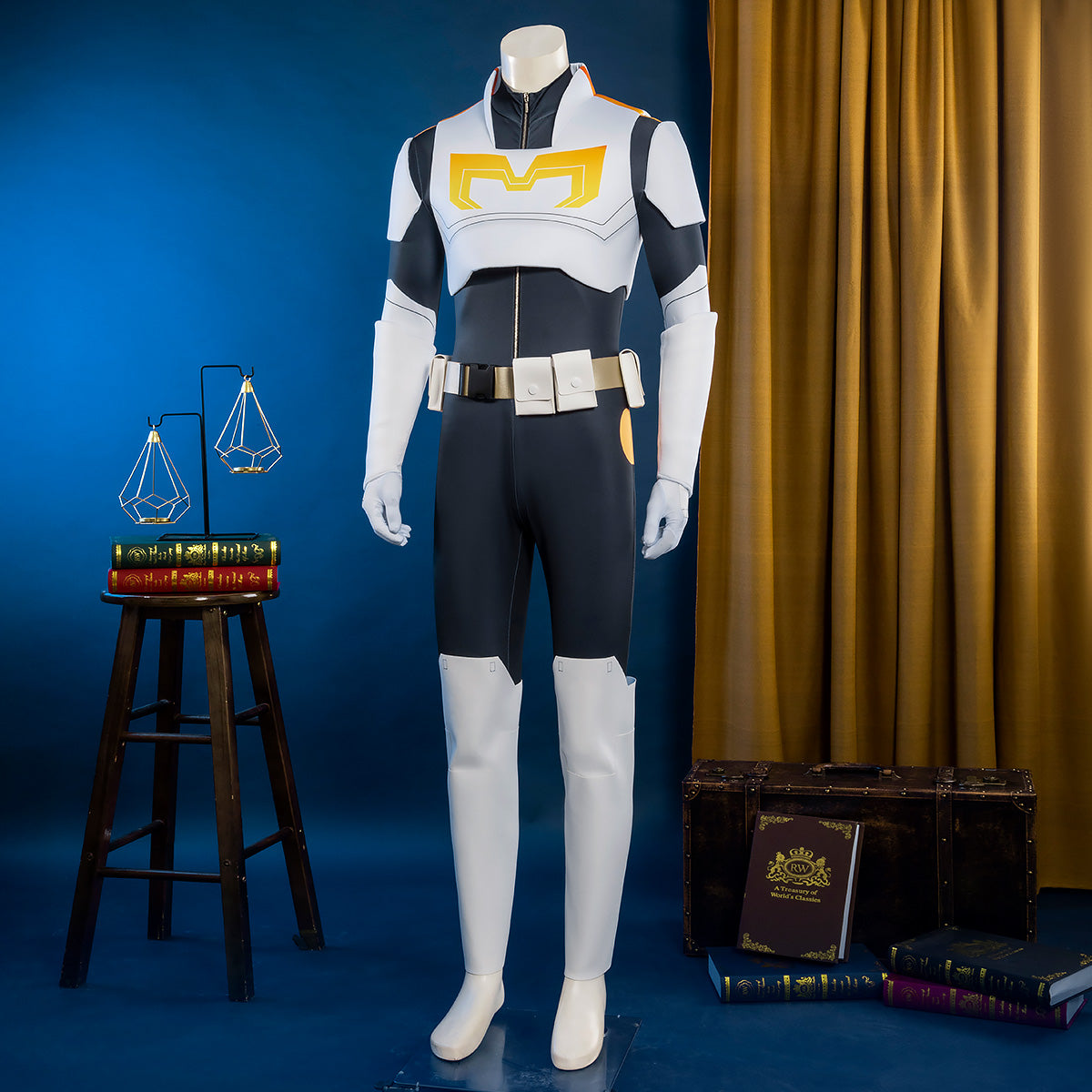 Dispatch Robert Robertson Mecha Man Armor Set Cosplay Costume – Gcosplay