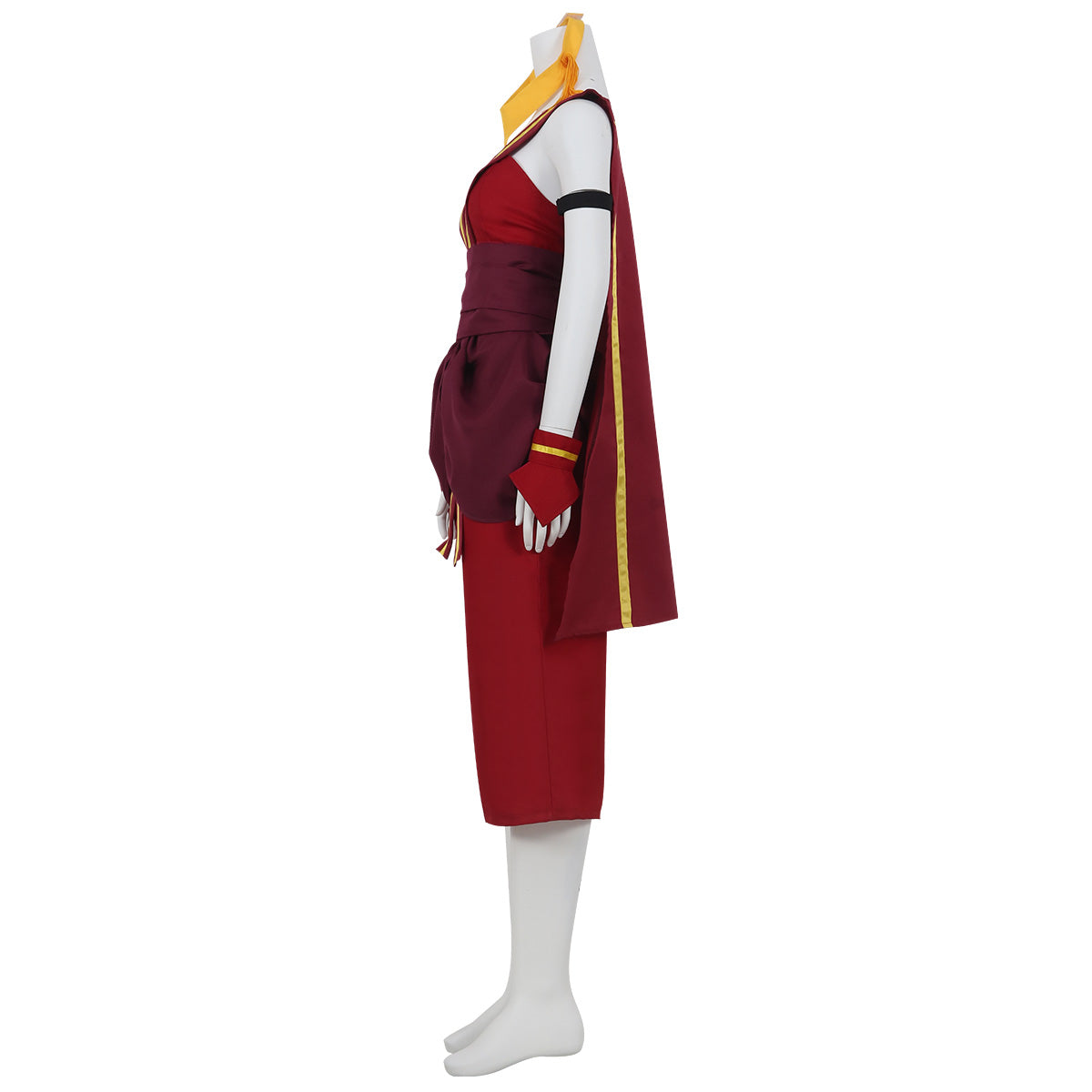 Avatar The Last Airbender Toph Beifong Red Cosplay Costume – Gcosplay
