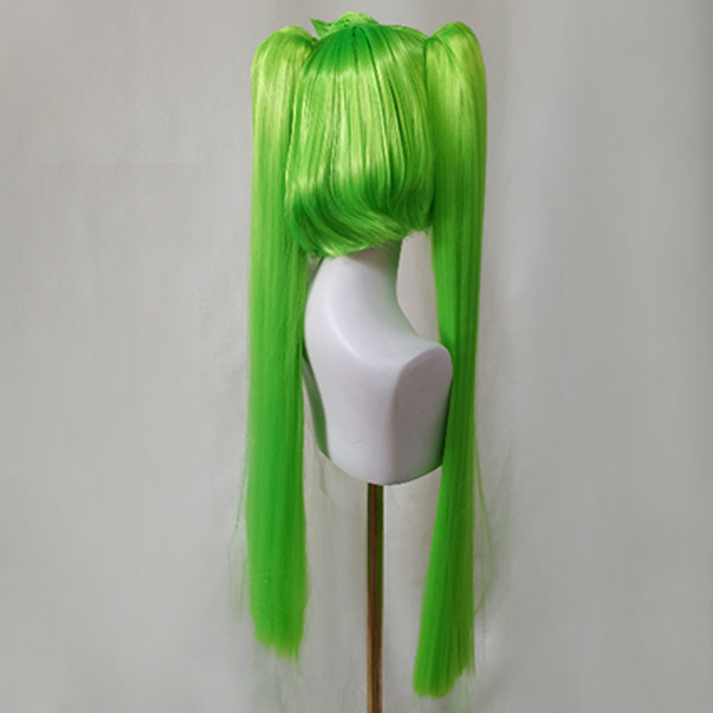 Project Voltage PM X Vocal Idol Grass-type Green Cosplay Wig – Gcosplay