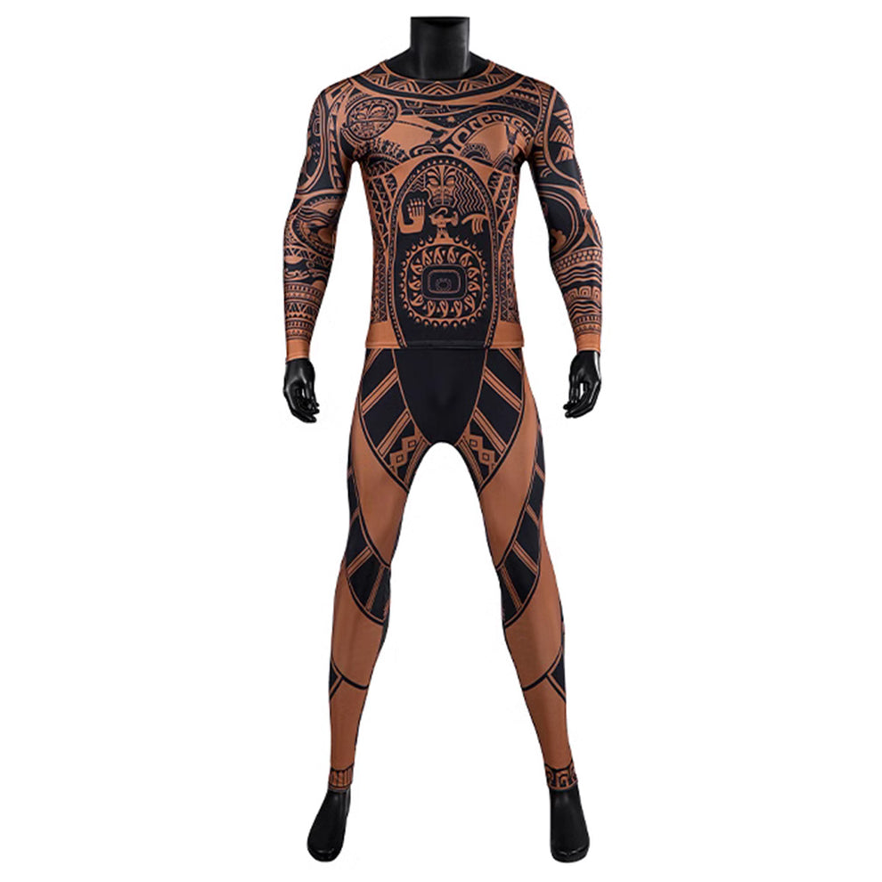 Disney Movie Moana Maui Premium Edition Cosplay Costume – Gcosplay