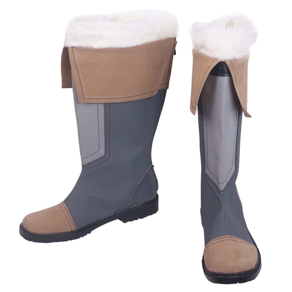 Akatsuki Deidara aus Naruto Halloween Weiße Schuhe Cosplay Stiefel ...