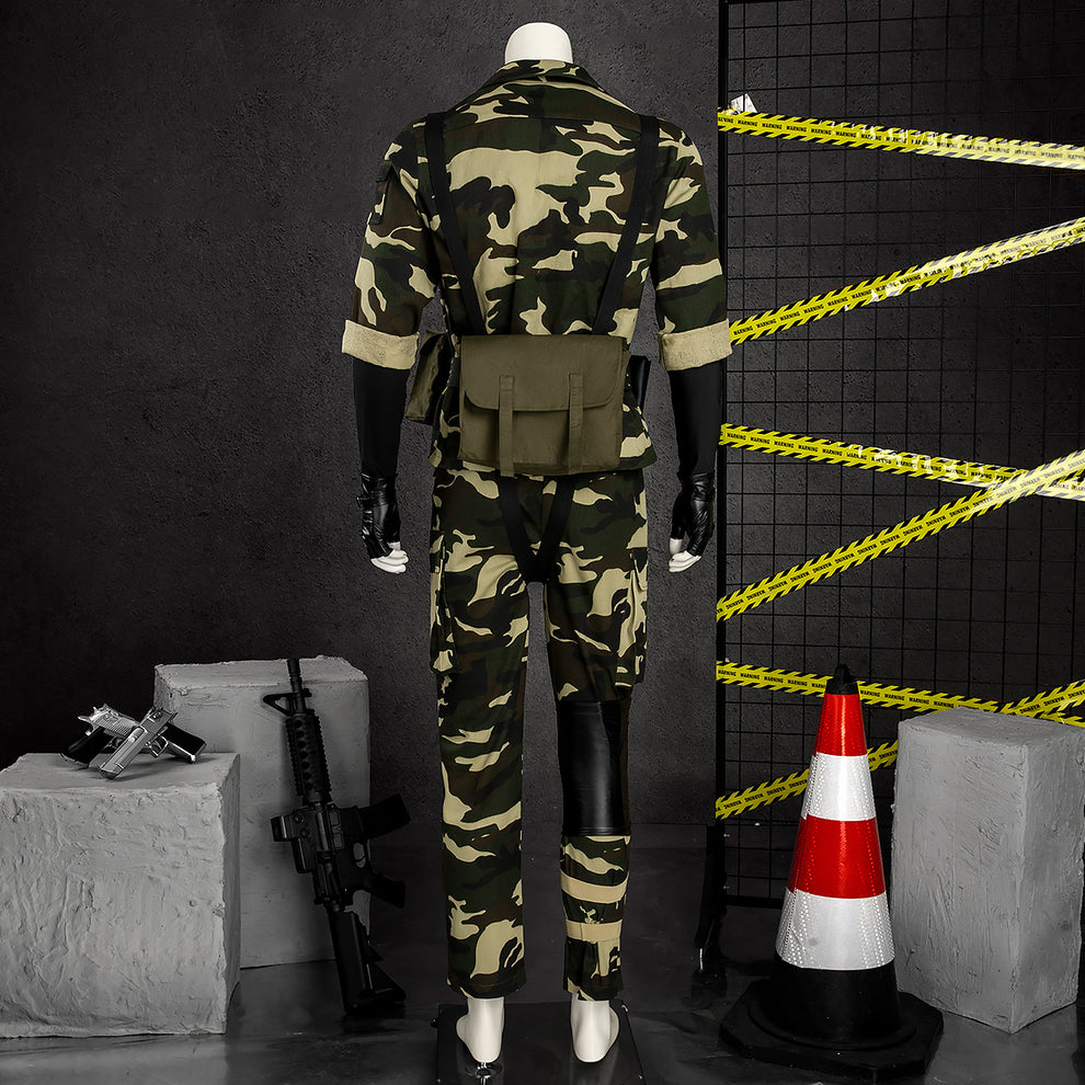 Metal Gear Solid Delta: Snake Eater Big Boss Naked Snake Military Camo ...